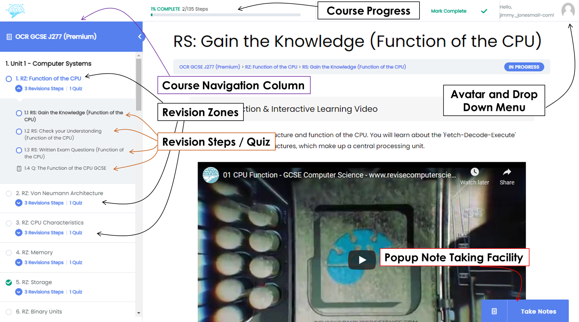 The Course Zone - CSUK:ReviseCS