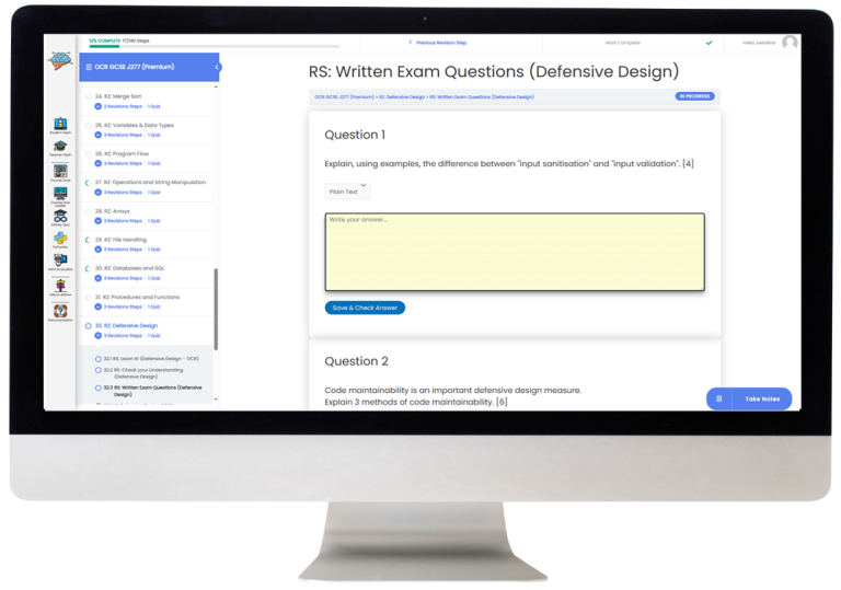 Student Welcome - CSUK:ReviseCS